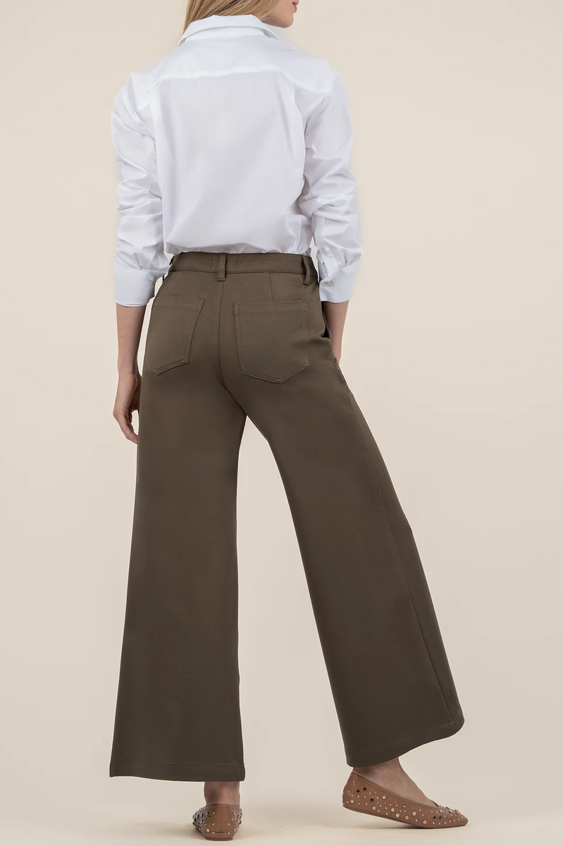 Meg High Rise Pants W Trouser [OLIVE] Ooh La La Boutique Minnesota